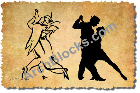 CAD People Dancers | AutoCAD Dancing People Blocks | CAD Blocks