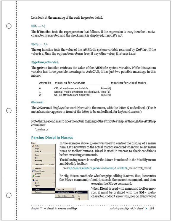 Preview Tailoring AutoLISP - DCL - Diesel by Ralph Grabowski Preview Tailoring AutoLISP - DCL - Diesel by Ralph Grabowski
