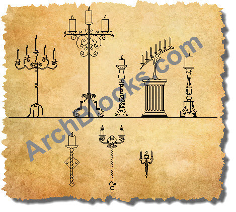 CAD Candelsticks | AutoCAD Candlestick Symbols