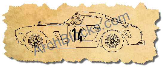 AutoCAD Ferrari 250 GT Drawing | CAD Sports Car Block